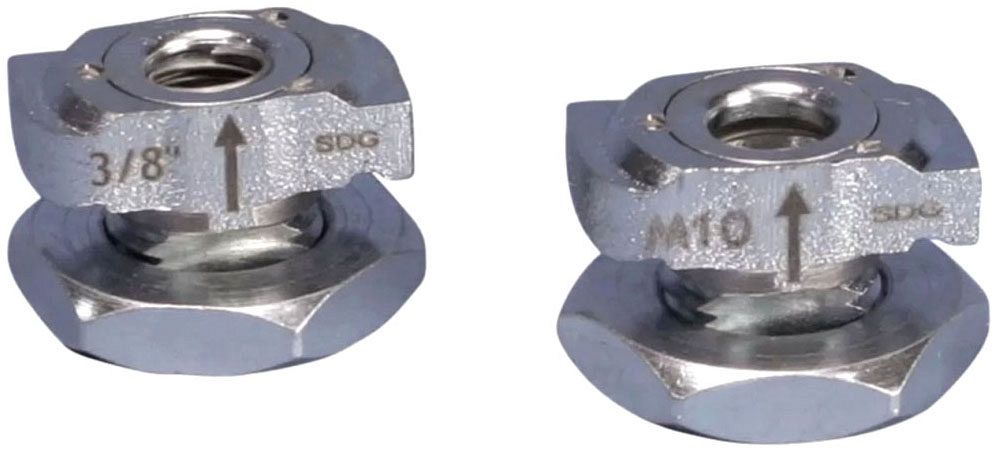 Caddy CRLS37EG Quick 3/8"" Channel Nut With Push-To-Install Technology ...