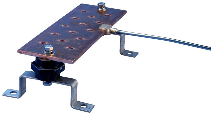 Erico EGBA14412GGT 1/4X4X12 Ground Busbar | Gordon Electric Supply, Inc.