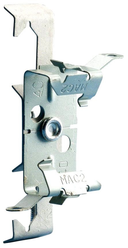 Caddy MAC26Z34 Mc/Ac Cable To Rod/Wire Clip, 3/8"" Rod, 14-2 To 10-3 Mc ...