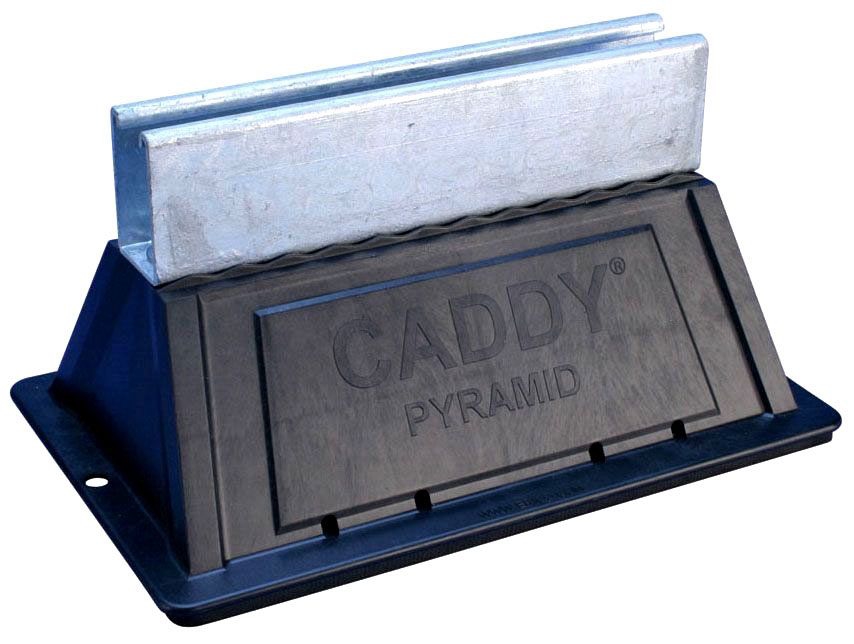 Caddy PSF10D Rooftop Pyramid ST Fixed Strut Support, 10"" X 6.4 ...