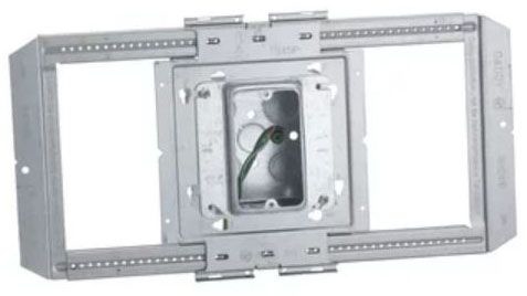 Erico TBP4DM1 Hd Telescoping Bracket Between Stud Assembly 4" Box Sg 3/ ...