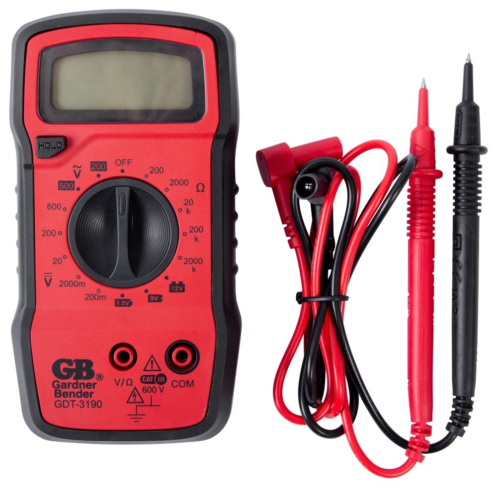 Gardner Bender GDT-3190 4F 14-Range Manual Digital Multi-Meter | Gordon ...