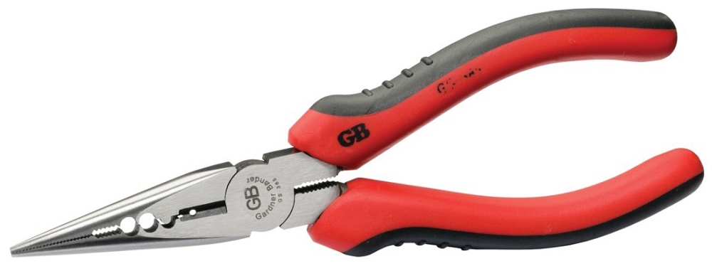 Gardner Bender GS-385 Long Nose Plier w/Cutter & Crimper | Gordon ...