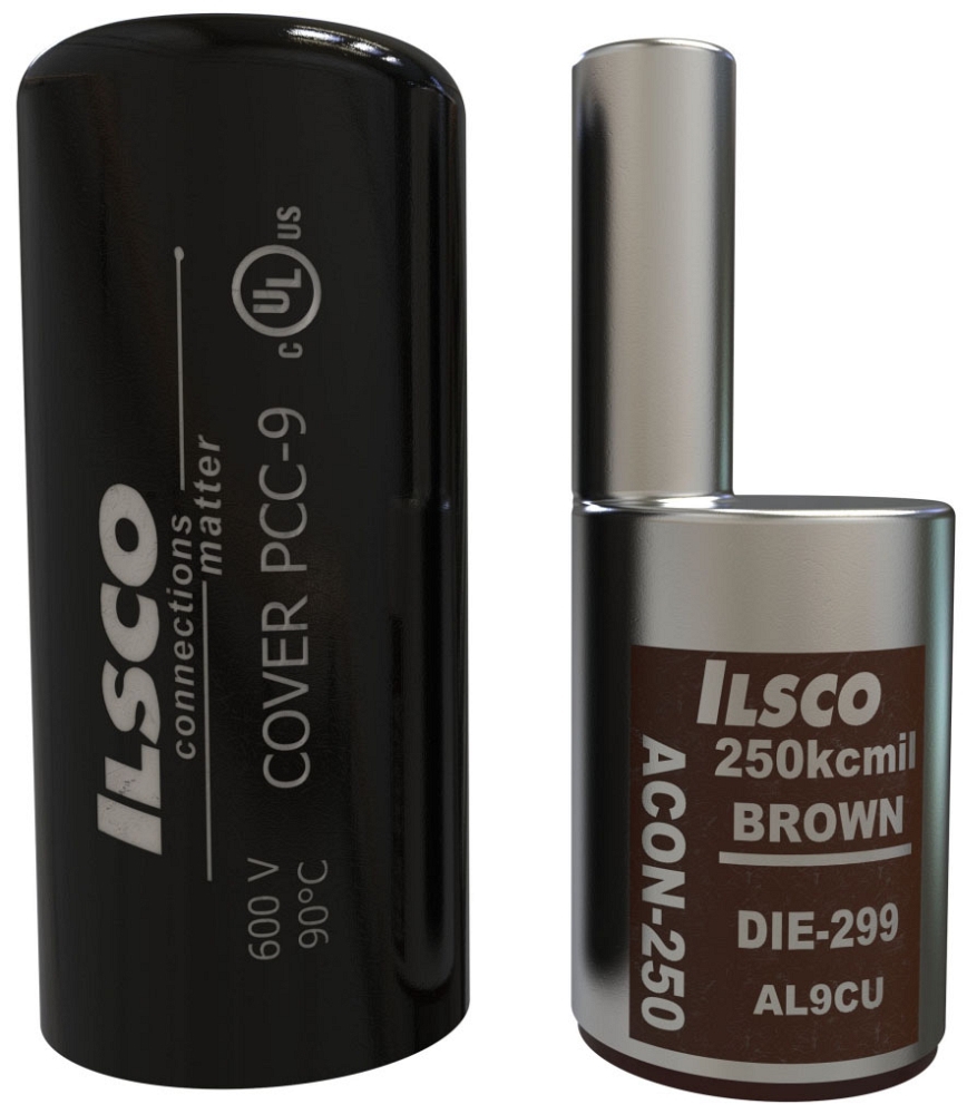 Ilsco ACON-4/0 Aluminum Crimp 4/0 T Culus Offset Pigtail | Gordon Electric Supply, Inc.