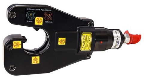 Ilsco TR-6DFC350 4Pt C Head Remote Crimp Head | Gordon Electric Supply ...