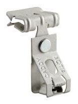 Erico 4QTI24 Rod Lock Spring Steel Rod Hanger To Flange Clip 1/4" Rod 1 ...