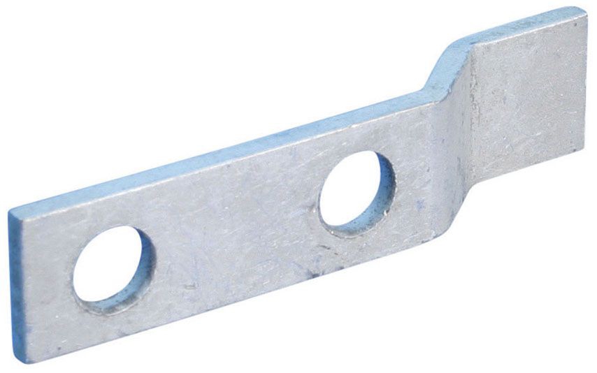 Cadweld B102EEOL 2-Hole Offset Lug, Nema, 4.75"" X 1"" X 0.25"" , 0.563 ...