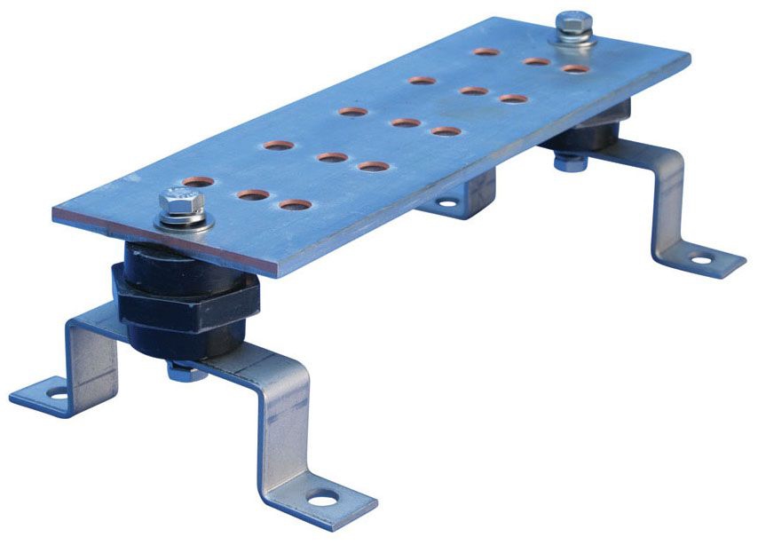 Erico EGBA12424CCT 1/2X4X24 Ground Busbar | Gordon Electric Supply, Inc.