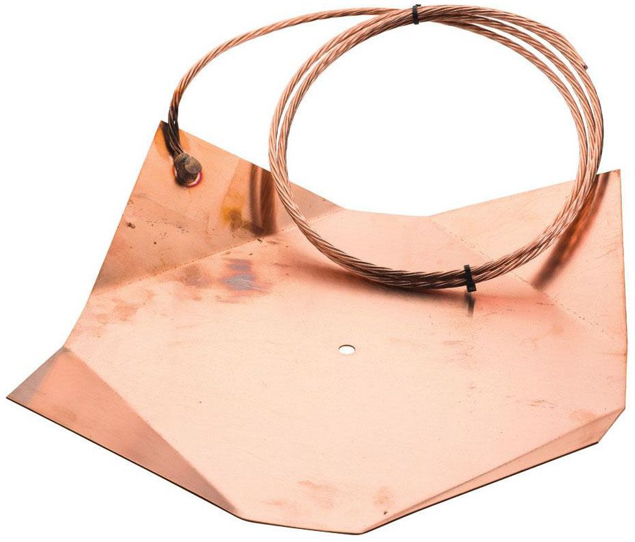 Erico GPECEHX3 Electrd Ground Plate | Gordon Electric Supply, Inc.