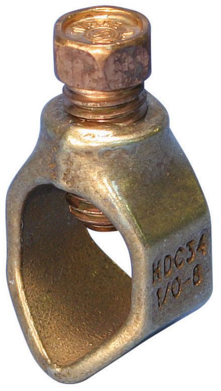 Erico HDC34 3/4 Copper Ground Rod Clamp | Gordon Electric Supply, Inc.