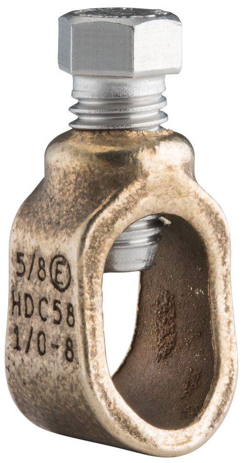 Erico HDC58 5/8 H/D Ground Rod Clamp | Gordon Electric Supply, Inc.