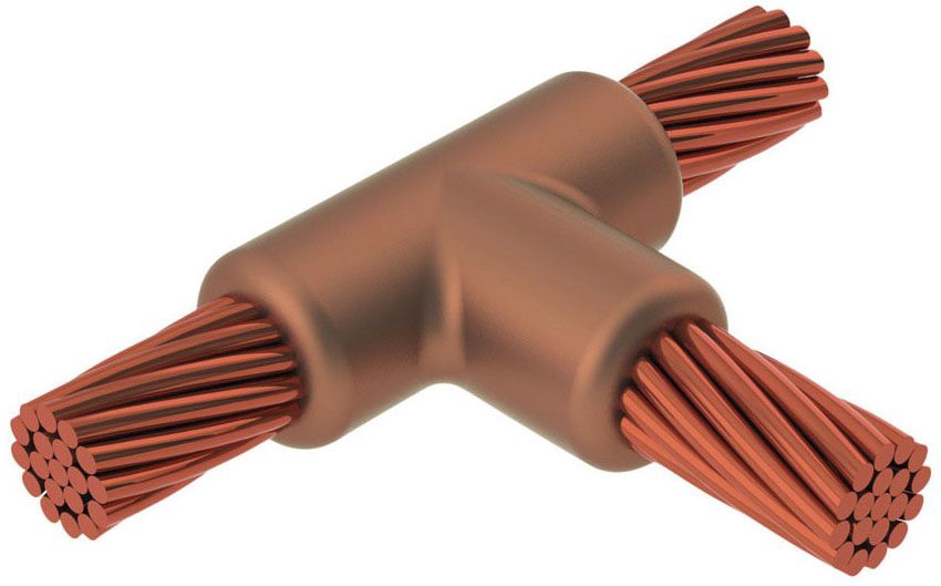 Cadweld HDTAC2Q2QW Cable To Cable, Heavy Duty, Ta, 4/0 Concentric, 4/0 ...