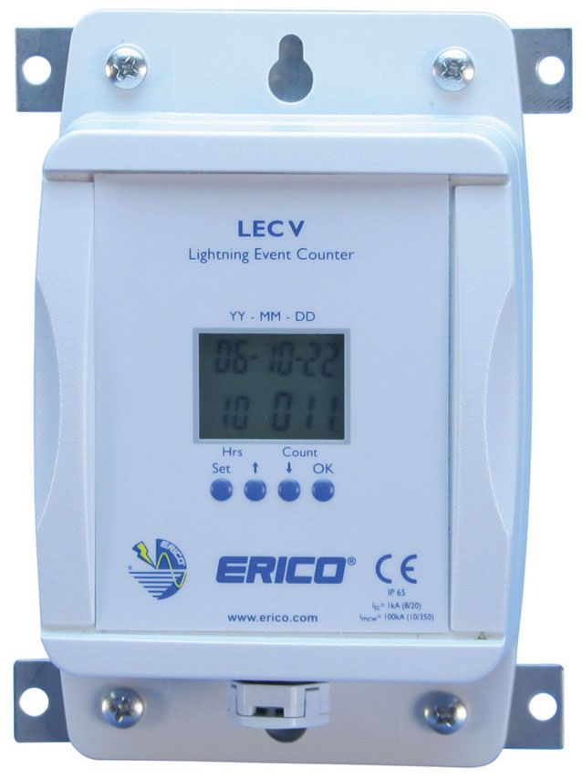 Erico LECV Lightning Event Counter | Gordon Electric Supply, Inc.