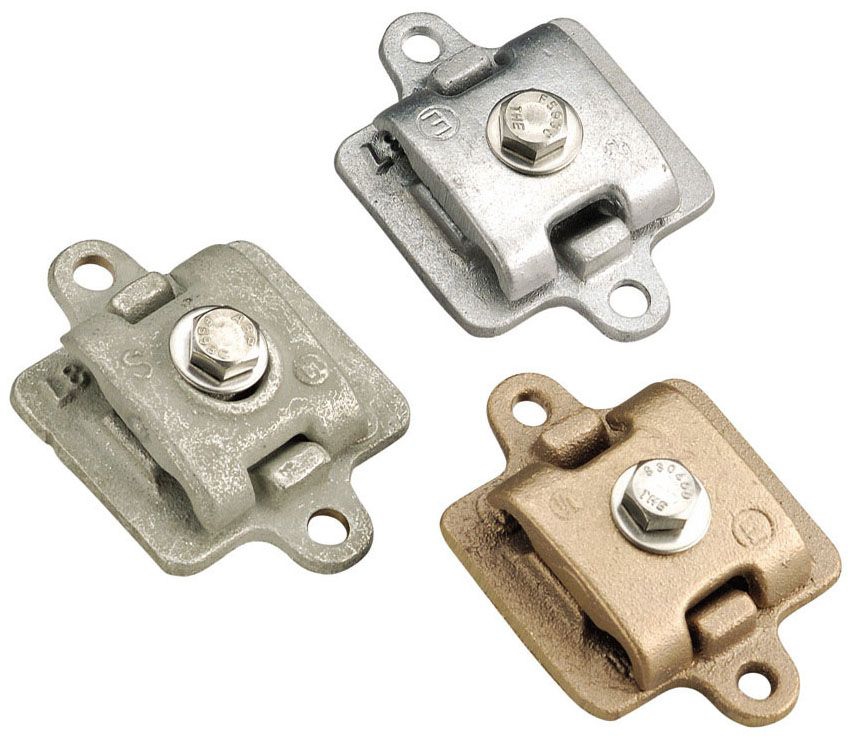 Erico LPA537 Aluminum Cast Bonding Plate | Gordon Electric Supply, Inc.