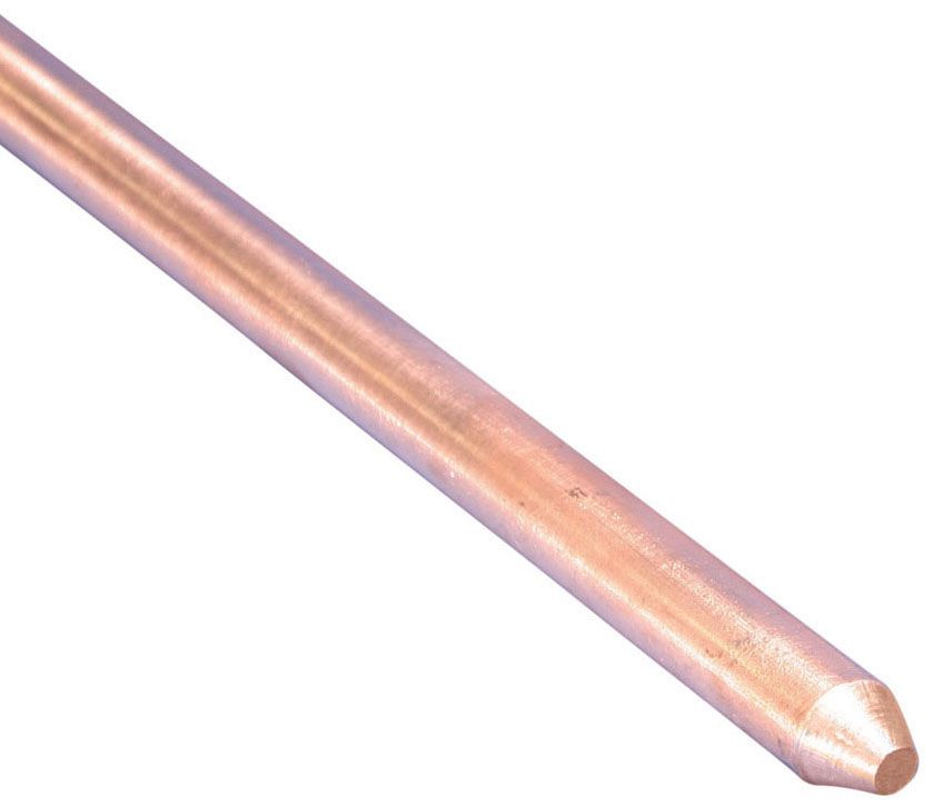 Erico LPC704 Copper Solid Ground Rod 8Ft | Gordon Electric Supply, Inc.