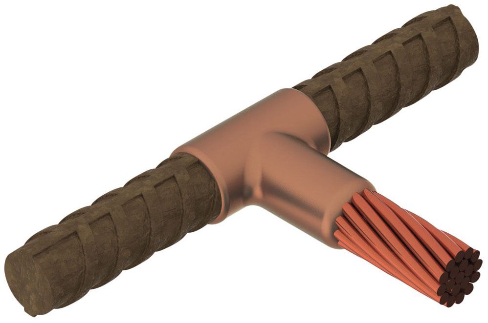 Cadweld RHH562QM Cable To Rebar Rh 25 Mm #8 25M 4/0 Concentric Mold ...