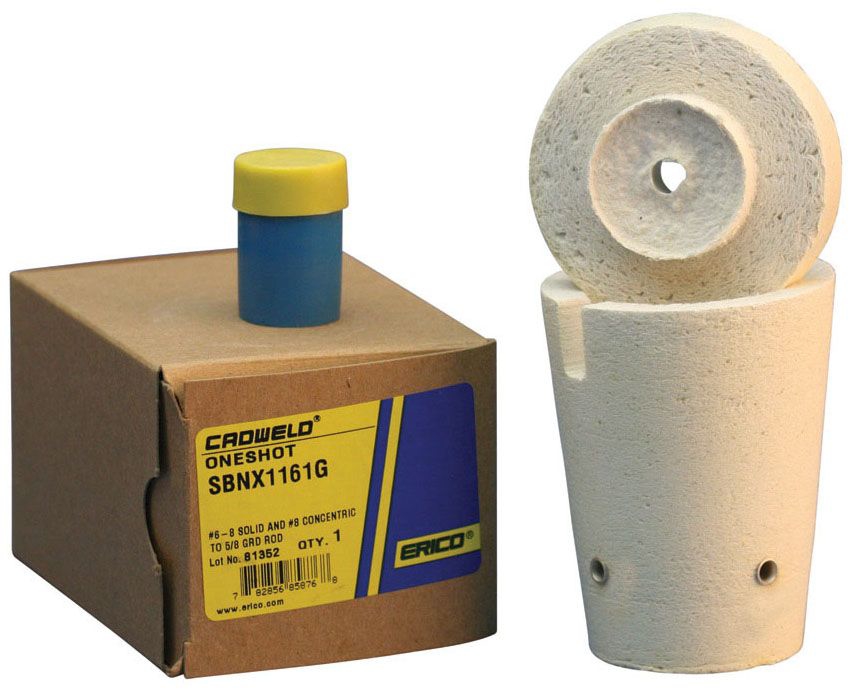 Cadweld SBNT1161L One Shot For Rail Cable To Ground Rod Nt (One Shot) 5 ...