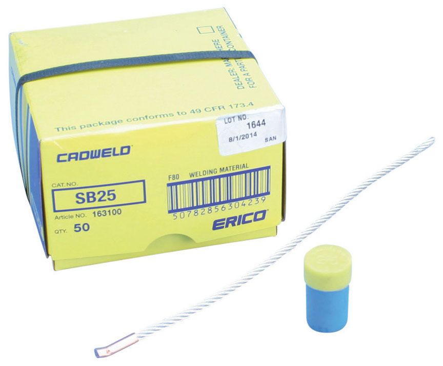 CADWELD SBTBBU412 3/16 BOOT LEG BOND KT | Gordon Electric Supply, Inc.