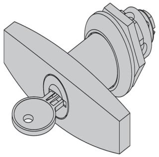 HOFFMAN ALTC3R Locking T handle 3R Tel Latch Steel | Gordon Electric ...