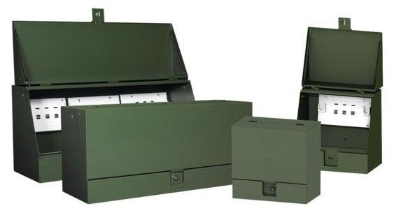 HOFFMAN UJ306018A Sectionalizing Cabinet 30.00x60.00x18.00 Aluminum ...